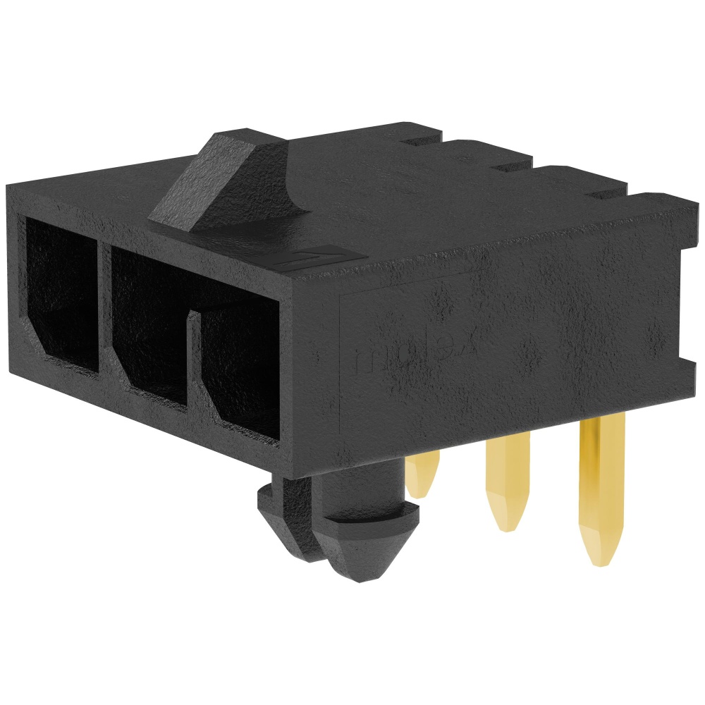 CONN R/A HEADER 3POS 1ROW 3MM TH 215760-3003 モレックス製｜電子部品・半導体通販のマルツ