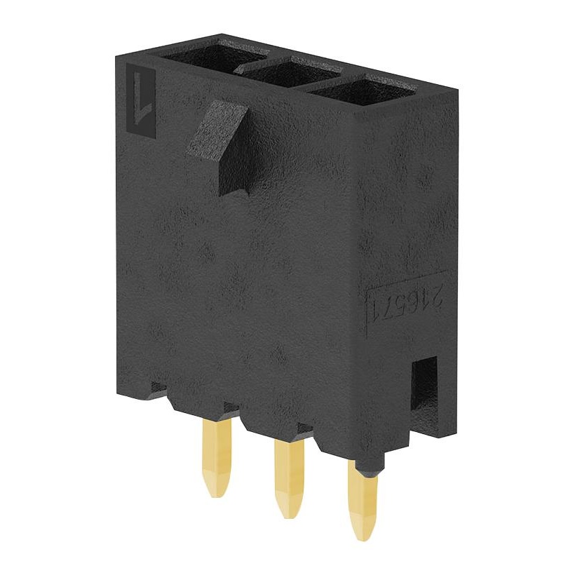 CONN HEADER 4POS 1ROW 3MM TH 216571-2004 Molex製｜電子部品・半導体通販のマルツ