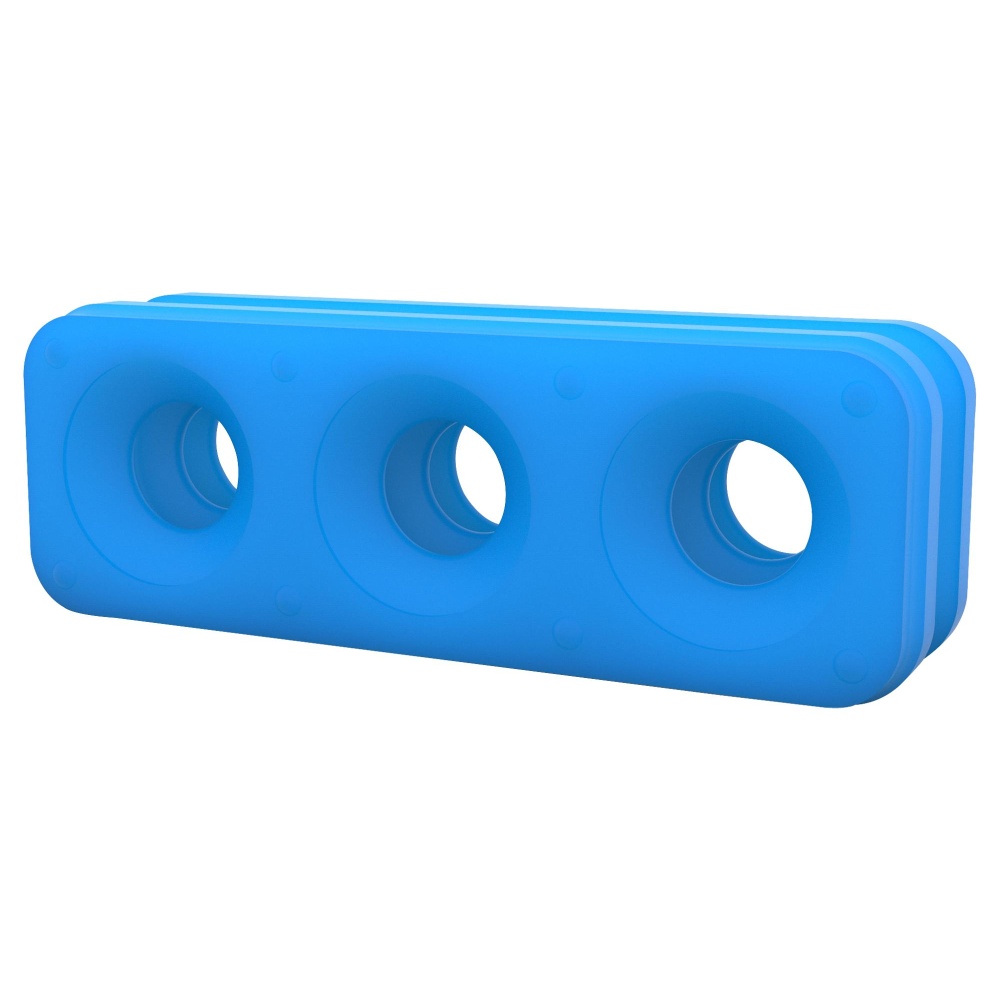 GANG WIRE SEAL 3POS 1ROW BLUE 2325349-3 TE Connectivity(Tyco ...