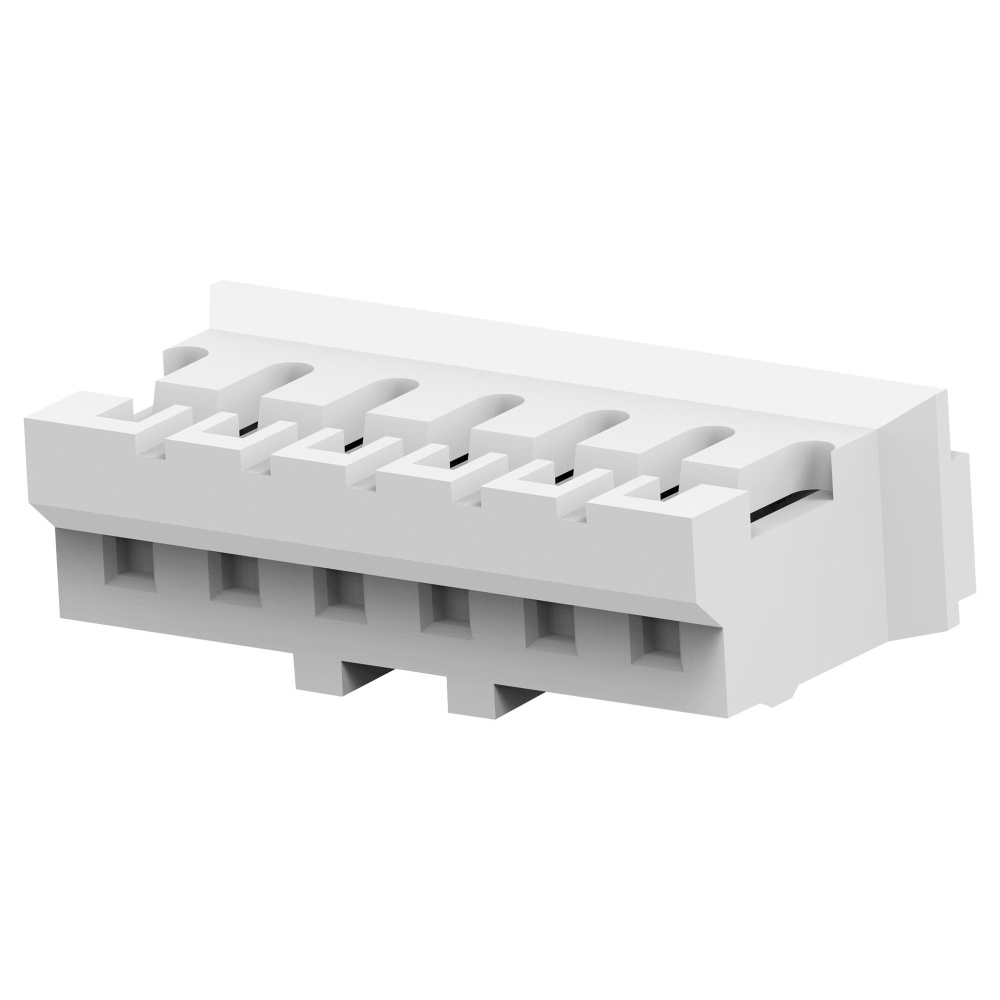 CONNECTOR HOUSING RCPT 6POS 2MM 440129-6 AMP Connectors / TE ...