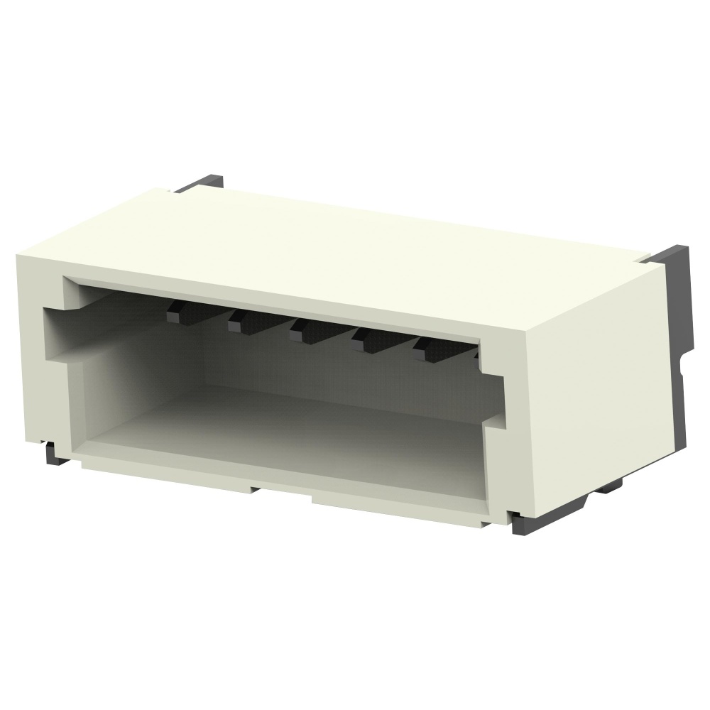 CONN HEADER 6POS 1ROW 1MM 1734595-6 TE Connectivity(Tyco Electronics)製 ...