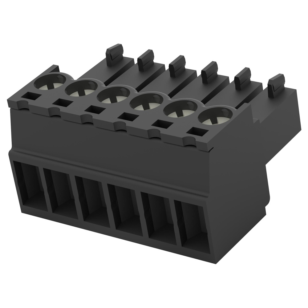 TERMINAL BLOCK PLUGGABLE 6POS 16AWG 2213936-6 TE Connectivity(Tyco ...
