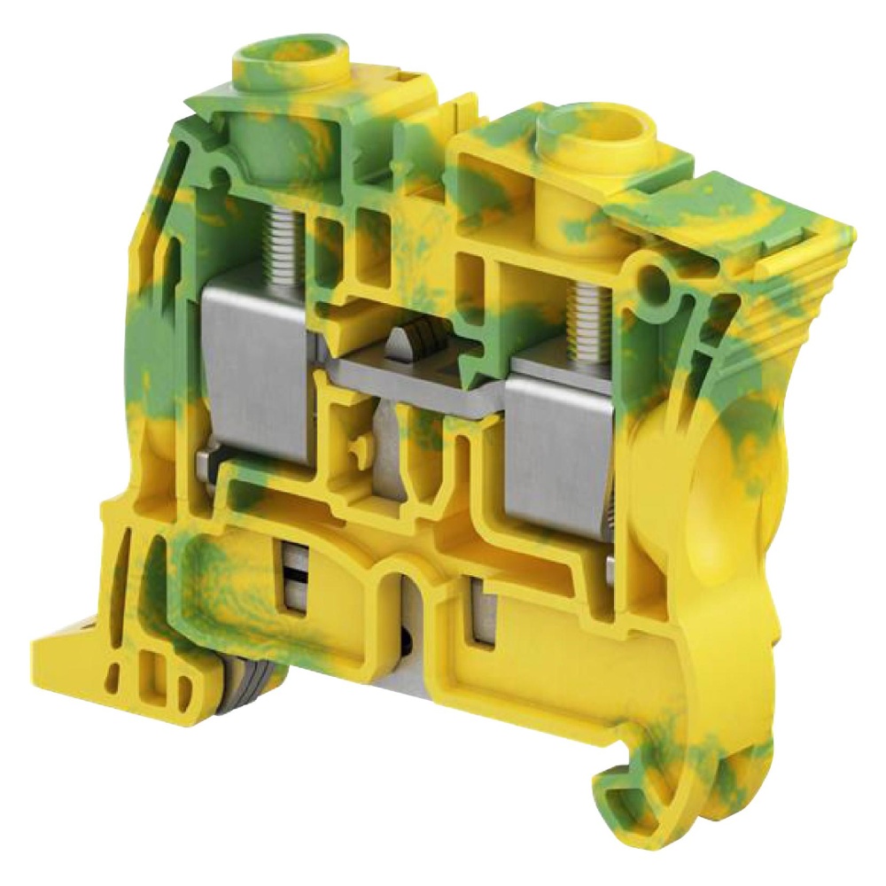 TERMINAL BLOCK DIN RAIL 2WAY 4AWG 1SNK510150R0000 TE Connectivity(Tyco ...