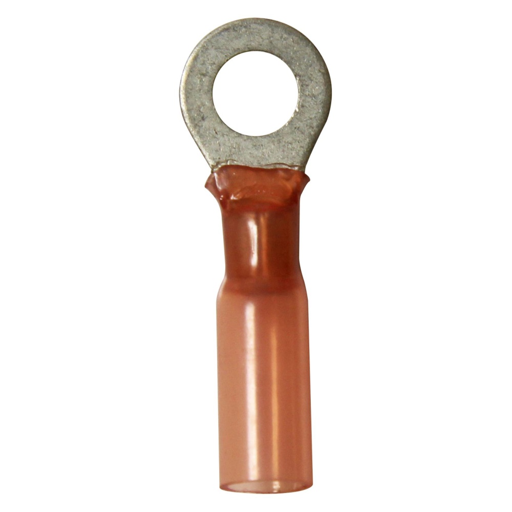 TERMINAL RING TONGUE #10 18AWG RED 952651-000 Raychem Cable Protection ...