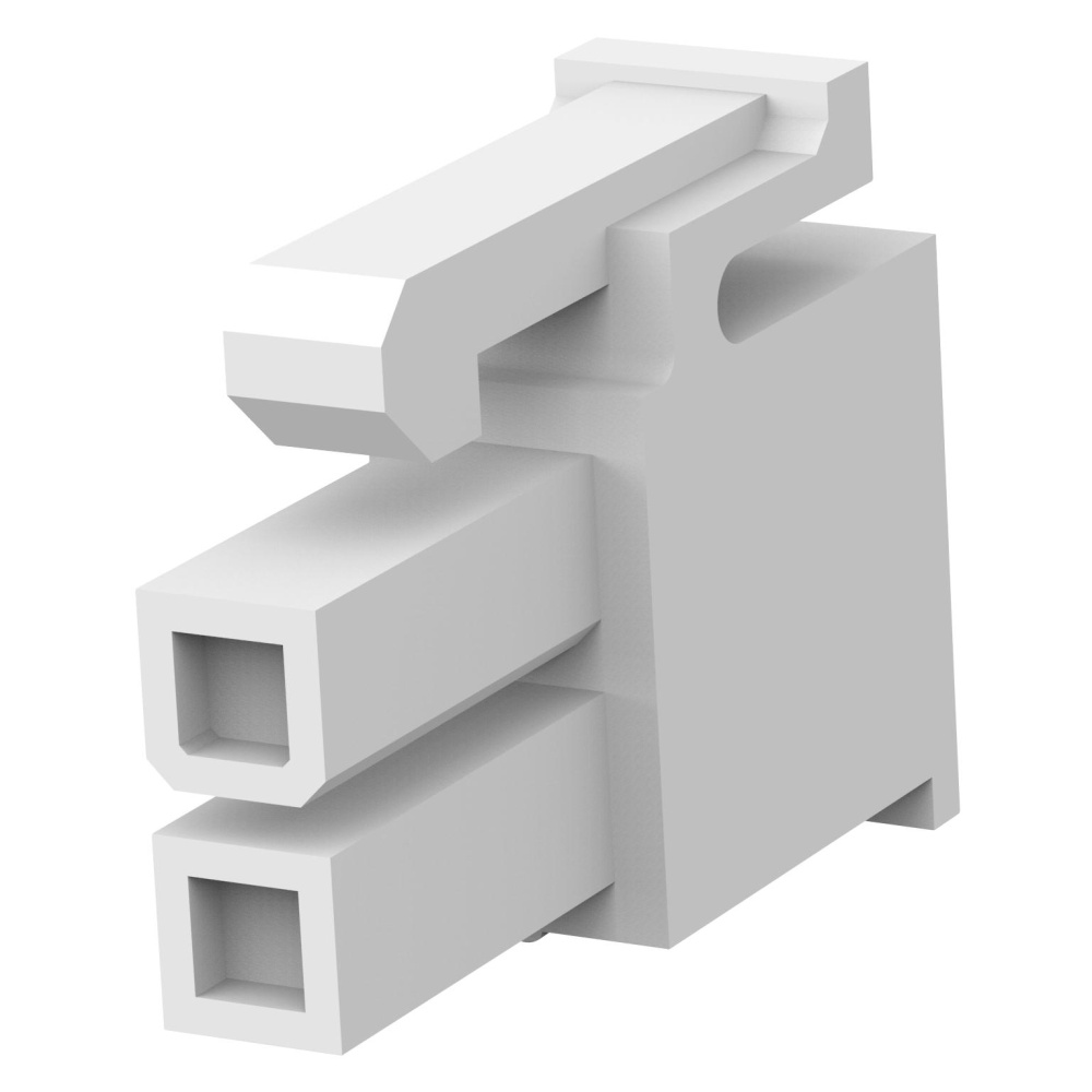 CONNECTOR HOUSING RCPT 2POS 4.2MM 1586765-2 AMP Connectors / TE ...