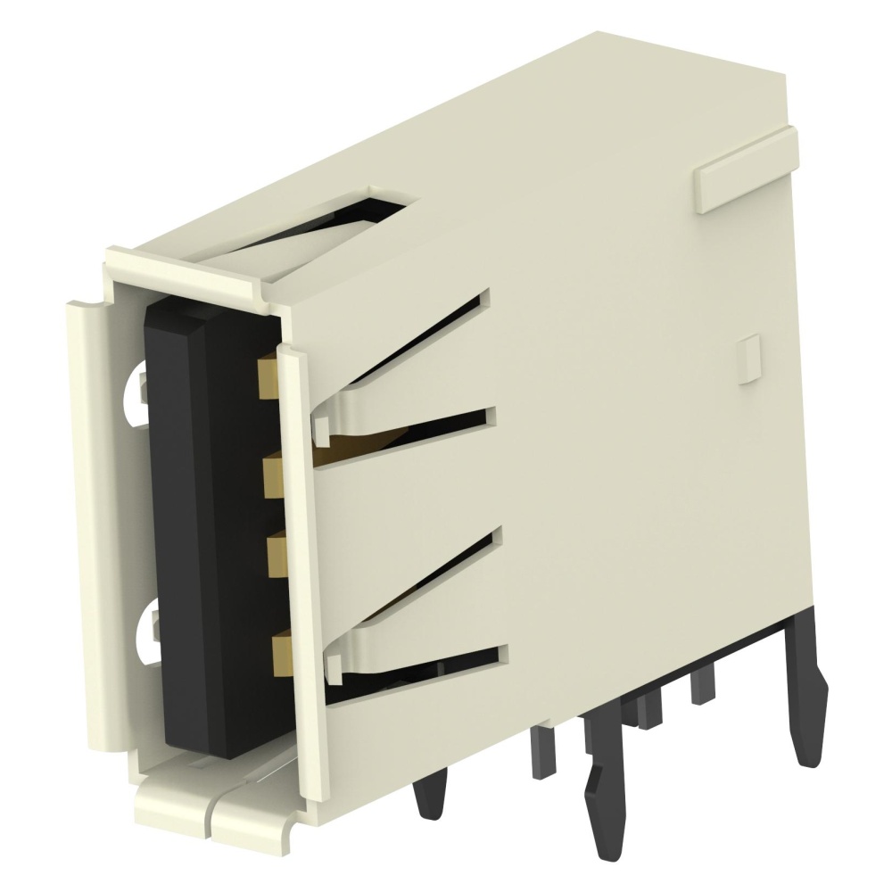 MINI USB CONN 2.0 TYPE A R/A RCPT 4P 292336-2 AMP Connectors / TE ...