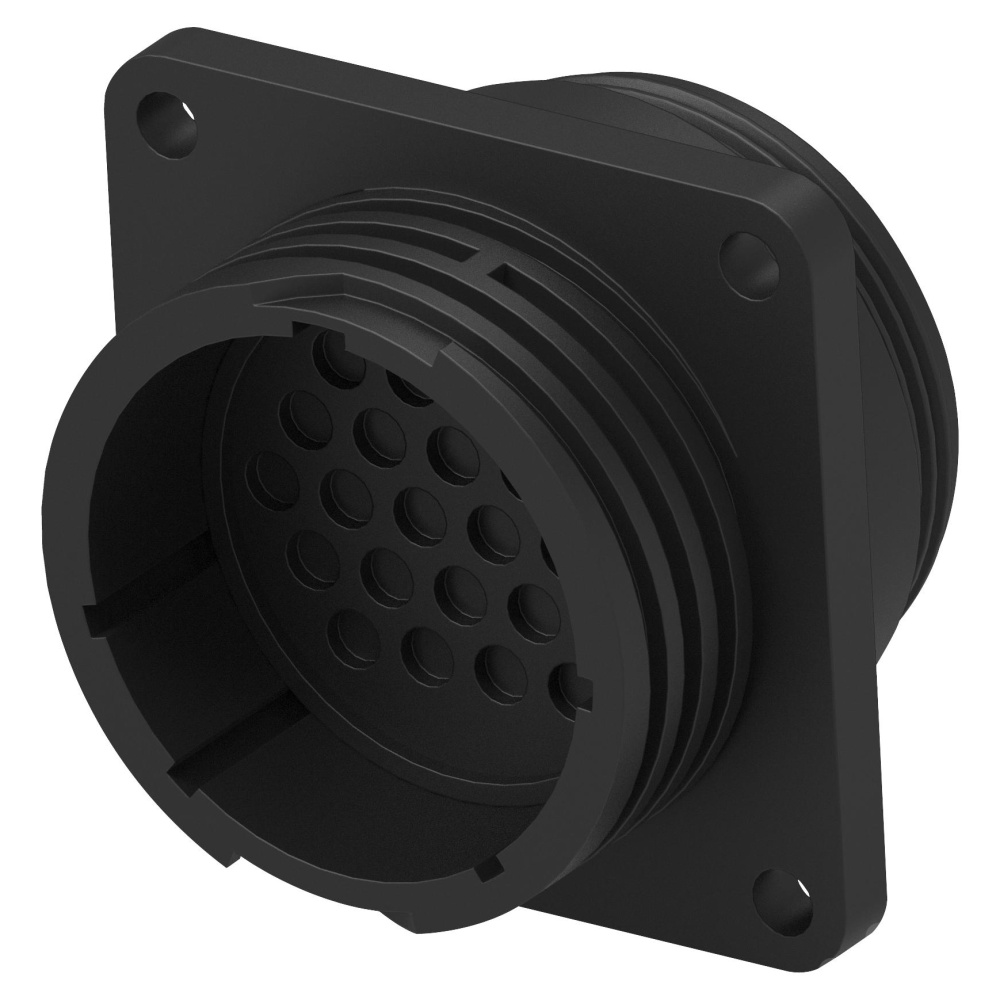CIRCULAR CONN RCPT 24POS PANEL 206838-3 AMP Connectors / TE ...