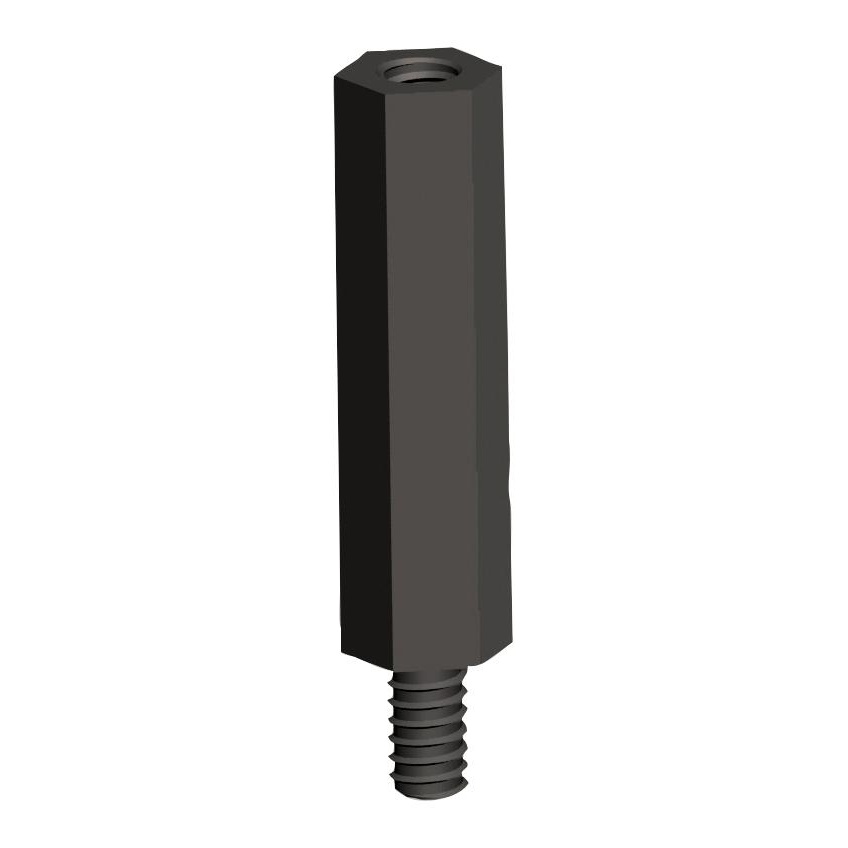 STANDOFF NYLON HEX M-F 8-32 9.5MM 4981 Keystone製｜電子部品・半導体通販のマルツ