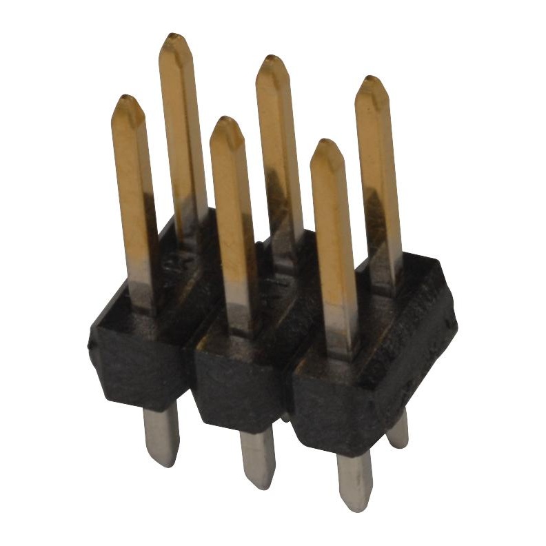 CONN HEADER 6POS 2ROW 2.54MM 10-89-7062 モレックス製｜電子部品・半導体通販のマルツ