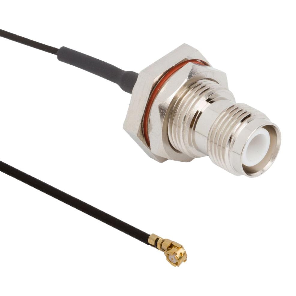 CABLE ASSY AMC4 PLUG-TNC BKHD JK 150MM 095-850-289-150 Amphenol RF製｜電子部品・半導体通販のマルツ