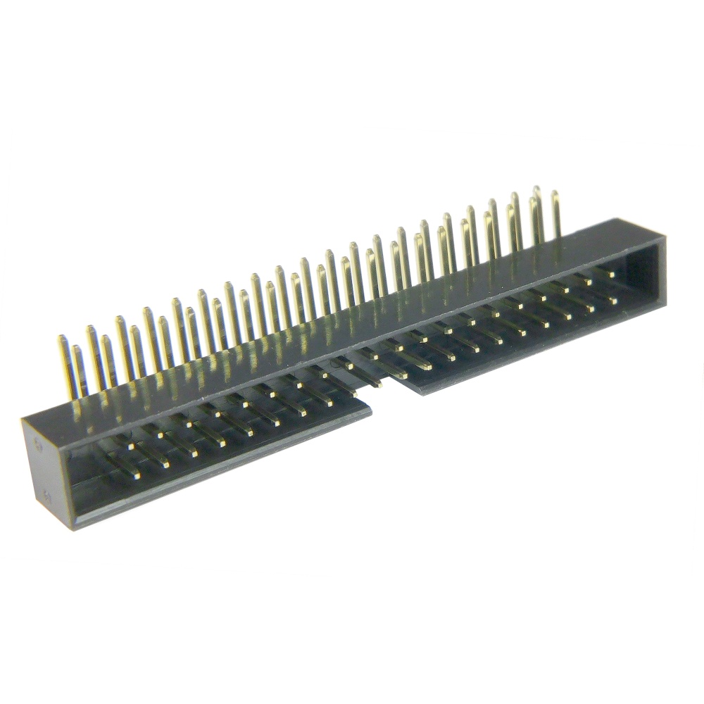 CONN R/A HEADER 40POS 2ROW 2MM MP008649 MULTICOMP製｜電子部品・半導体通販のマルツ