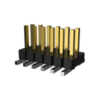 CONN HEADER 6POS 2ROW 1.27MM SMT 20021121-00006T4LF Amphenol ...
