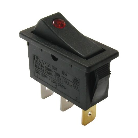 ROCKER SWITCH SPDT 16A 125VAC PANEL RB14DE1100 E-Switch製｜電子部品・半導体通販のマルツ