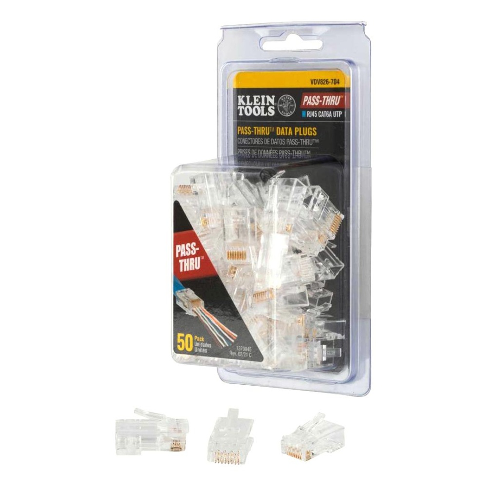 MOD CONN RJ45 PLUG 8P8C 1PORT CAT6A VDV826-704 Klein Tools製｜電子部品・半導体通販のマルツ