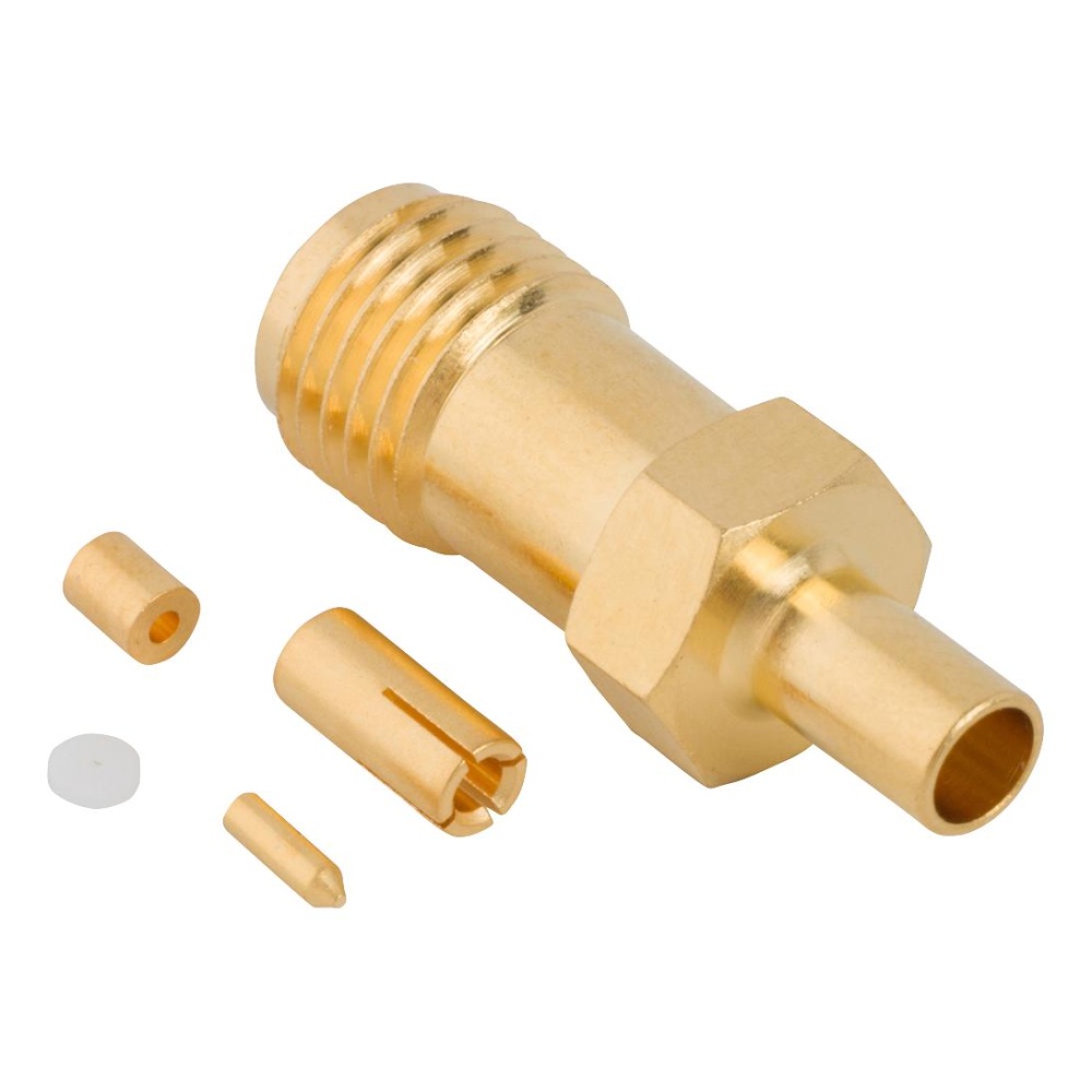 RF CONN SMA JACK 50 OHM 1.13MM MICRO 901-10762 Amphenol RF製｜電子部品・半導体通販のマルツ