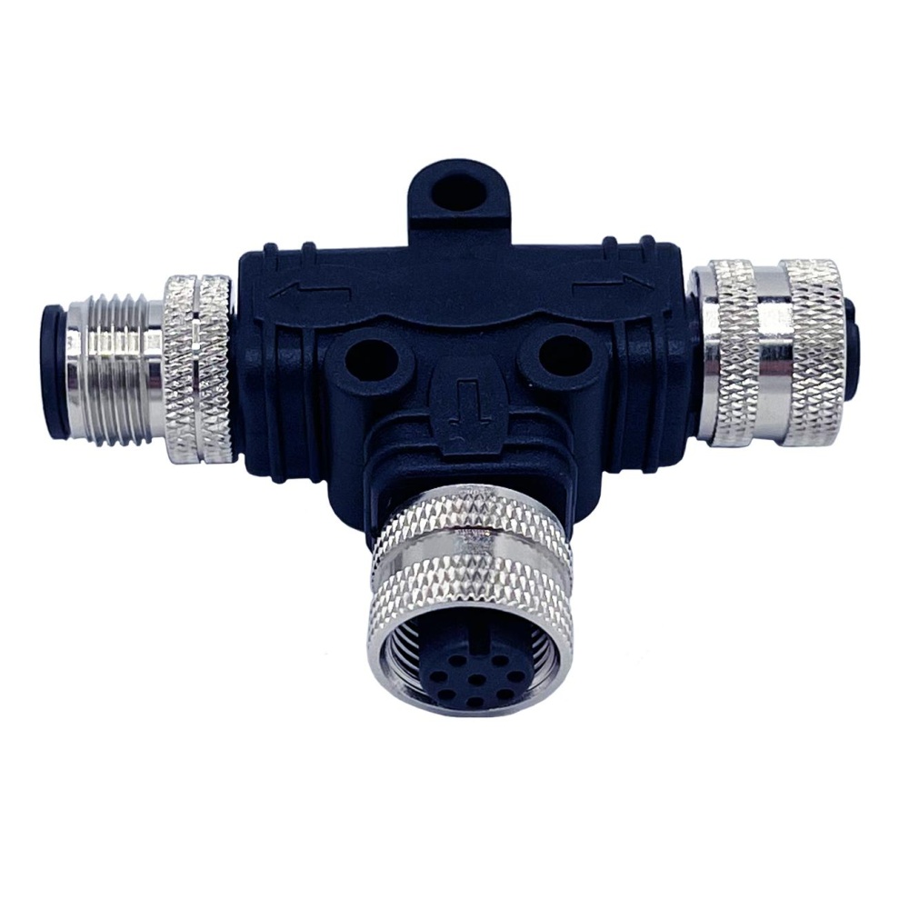 T SPLITTER CON 5P M12 RCPT-5P PLUG/RCPT T58-A05-FMFR001 Norcomp Inc.製 ...