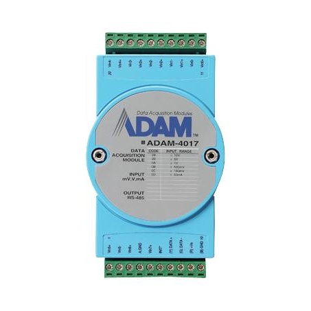 ANALOG INPUT MODULE 8-CH 24 VDC 1.2W ADAM-4017-F Advantech Corp製｜電子部品・半導体通販のマルツ