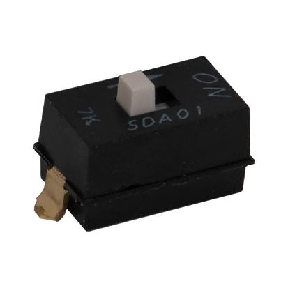 DIP SW SPST 1POS 0.1A 5VDC SMD SDA01H1SBD C&K製｜電子部品・半導体通販のマルツ