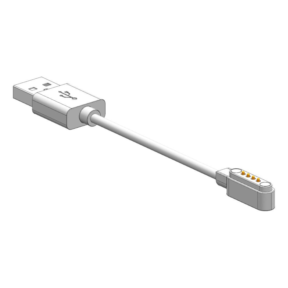 CABLE ASSY USB A-4P MAG CONN 0.6M WH MP009322 MULTICOMP製｜電子部品・半導体通販のマルツ
