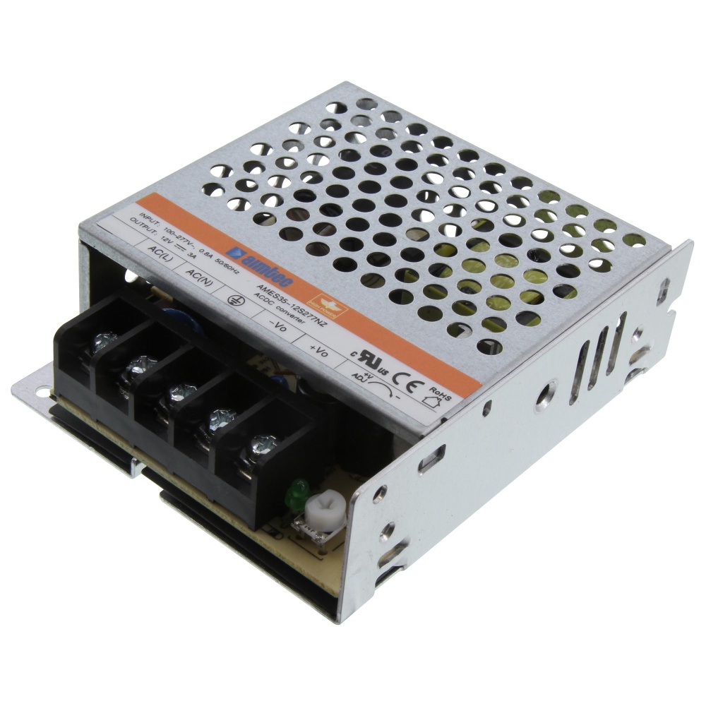 POWER SUPPLY AC-DC 12V 3A AMES35-12S277NZ. Aimtec製｜電子部品・半導体通販のマルツ