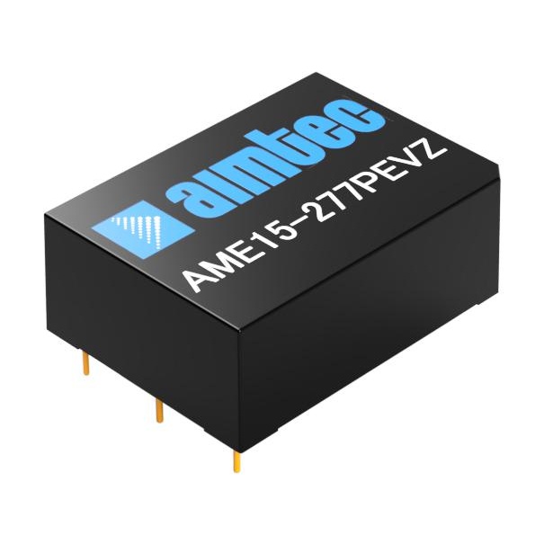 POWER SUPPLY AC-DC 15V 1A AME15-15S277PEVZ Aimtec製｜電子部品・半導体通販のマルツ