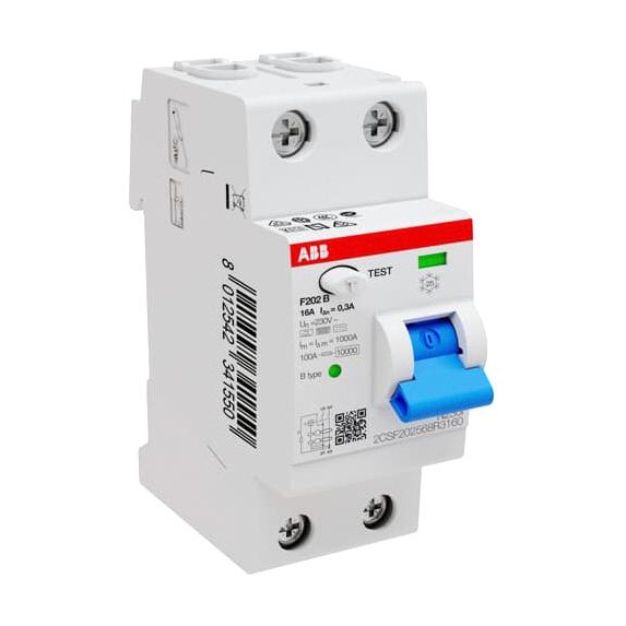 RCCB 2 POLE 16A 230VAC 2CSF202568R3160 ABB製｜電子部品・半導体通販のマルツ