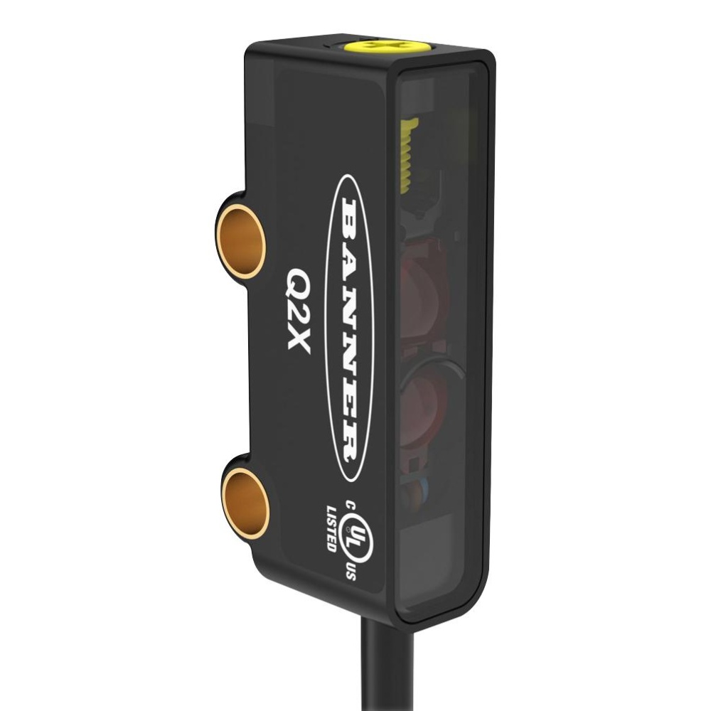 LASER SENSOR 100MM NPN 30V M8 Q2XANLAF100-Q3 BANNER ENGINEERING製｜電子部品 ...