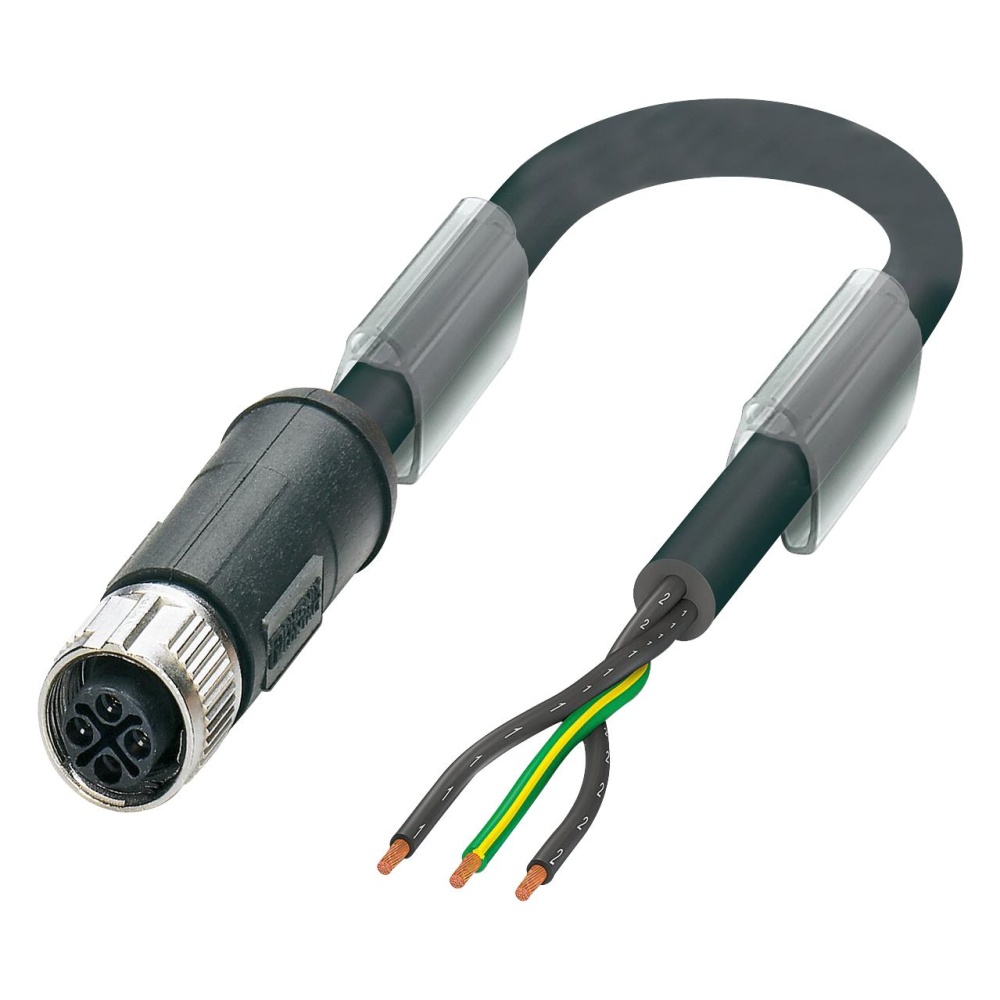 POWER CABLE 3P 1M M12 RECEPTACLE 1176479 フェニックス・コンタクト製｜電子部品・半導体通販のマルツ