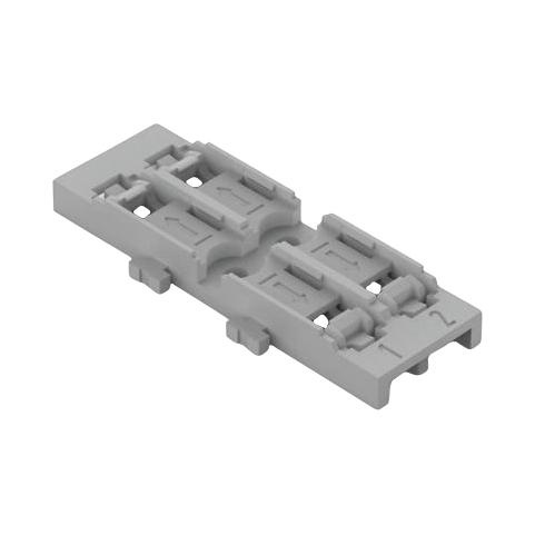 MOUNTING CARRIER 2POS DIN35 RAIL GREY 0221-2522 WAGO製｜電子部品・半導体通販のマルツ
