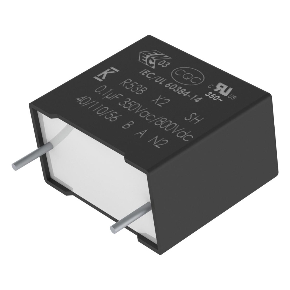 SUPPRESSION CAP 1.8UF CLASS X2 350VAC R53BR418050S0M KEMET製｜電子部品・半導体通販のマルツ