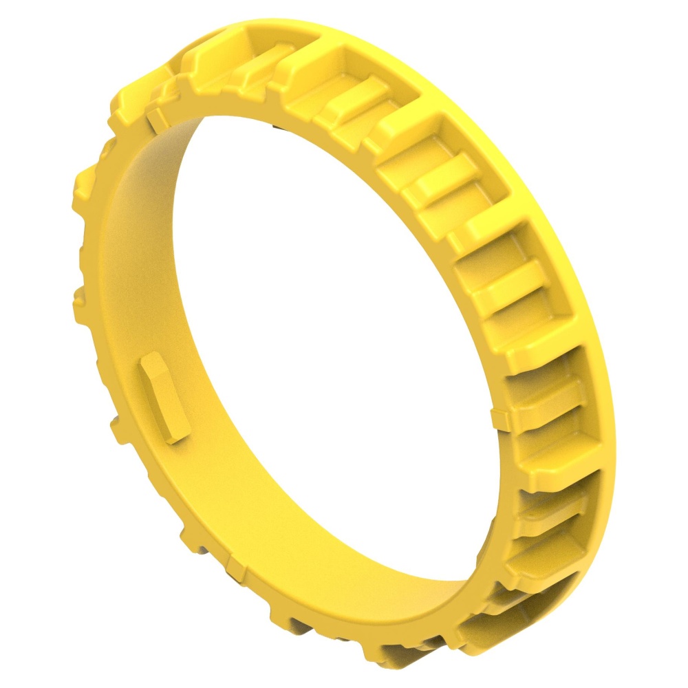 FIX RING 48POS PBT+GF30 YELLOW 2366517-1 AMP Connectors / TE ...