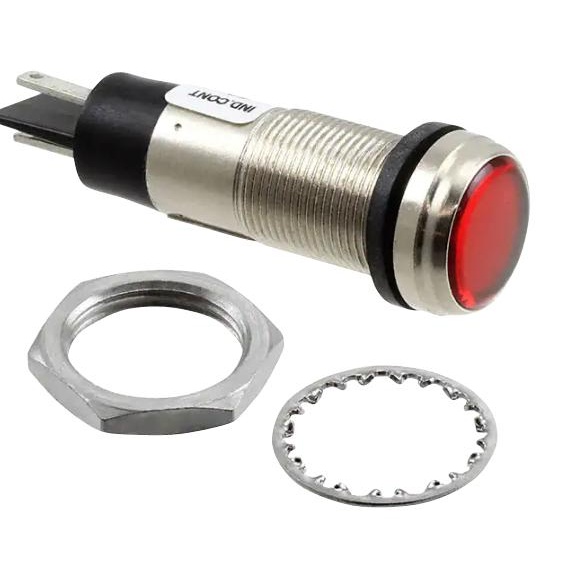 LED PANEL INDICATOR RED 12.7MM 5VDC 656-3102-303F Dialight製｜電子部品・半導体通販のマルツ