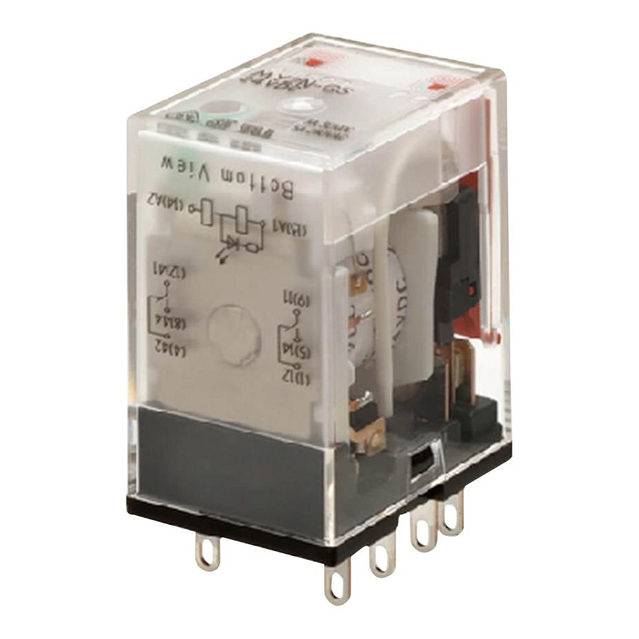 POWER RELAY DPDT 220/240V 5A SOCKET MY2N-GS AC220/240 OMRON製｜電子部品・半導体通販のマルツ