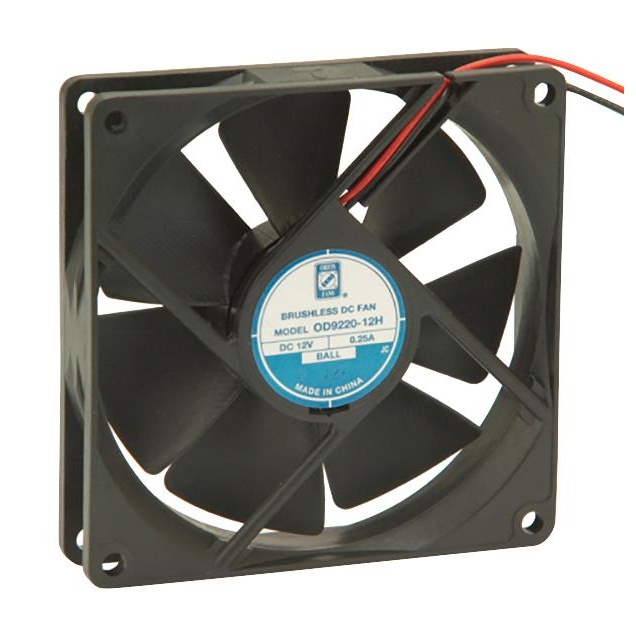 DC AXIAL FAN BALL 32CFM 0.25A 12V OD9220-12HB Orion Fans製｜電子部品・半導体通販のマルツ