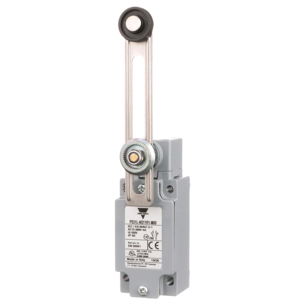 LIMIT SWITCH SPST-NO/NC 10A 24VAC PS31L-NS11R1-M00 Carlo Gavazzi製｜電子部品 ...