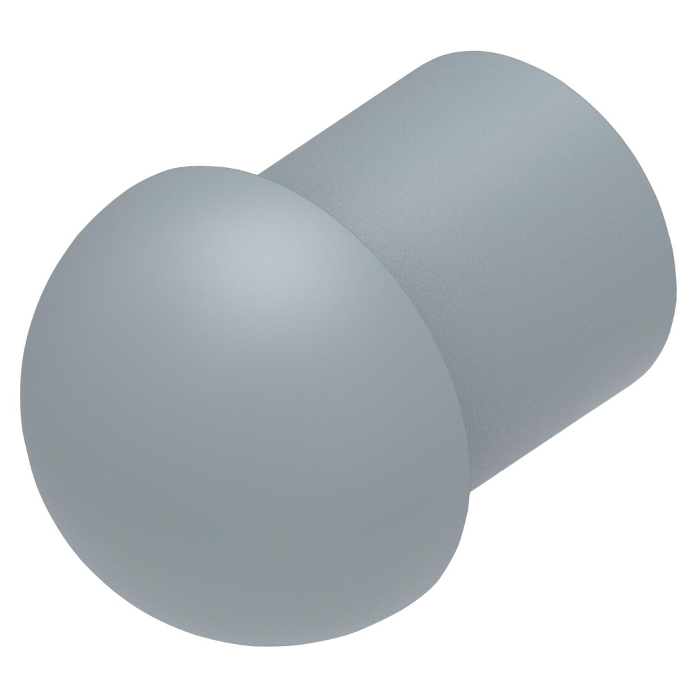 DOME PLUG SIZE 16 PA6 15.8MM GREY 1SNG610029R0000 AMP Connectors / TE ...