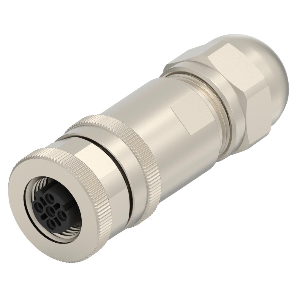 SENSOR CONN M12 RCPT 4POS CABLE 2358990-2 AMP Connectors / TE ...