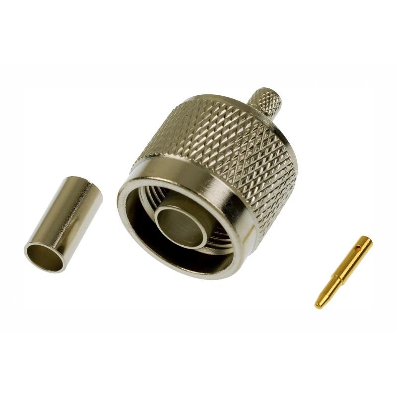 CONNECTOR N PLUG 50 OHM CABLE ANM-1700 L-COM製｜電子部品・半導体通販のマルツ