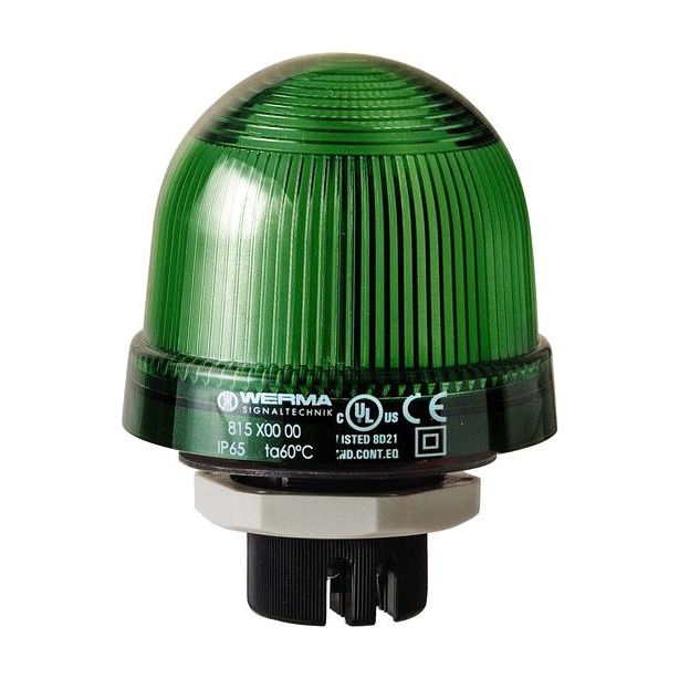 VISUAL SIGNAL INDICATOR UNIT GRN 24VAC 81620055. WERMA製｜電子部品・半導体通販のマルツ