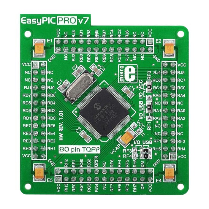 ADD-ON BOARD PIC18 MICROCONTROLLER MIKROE-997 MikroElektronika製｜電子部品 ...