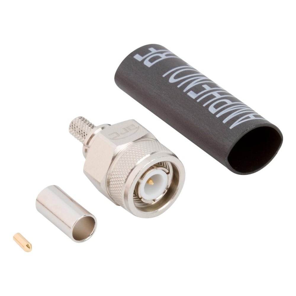 TNC STRAIGHT CRIMP PLUG RG-58 RG-141 TIMES LMR-195 50 OHM IP67 EXTREME ...