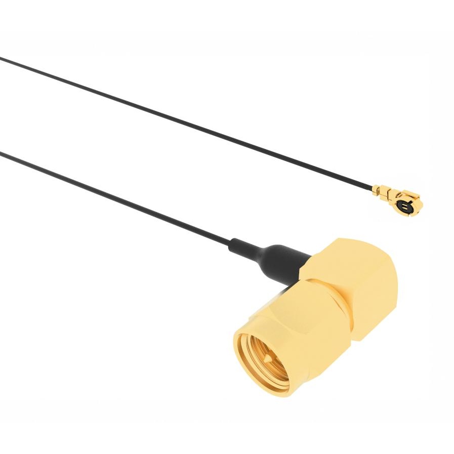 CABLE ASSY AMC R/A PLUG-SMA PLUG 5.9inch 095-902-575-150 Amphenol RF製 ...