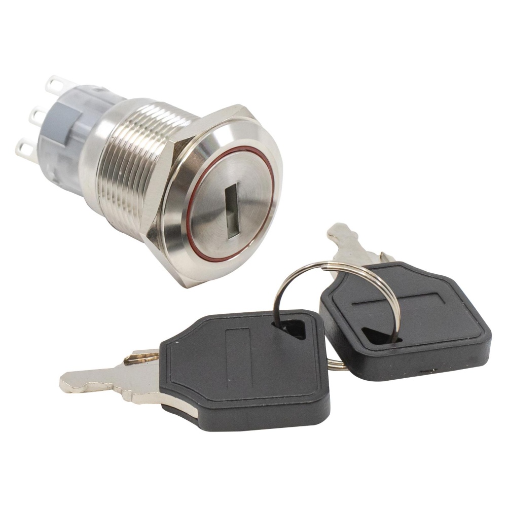 ANTI-VANDAL SELECTOR SPST 2A 24VDC 57AK6051 PVK4K21A0SS E-Switch製｜電子部品 ...