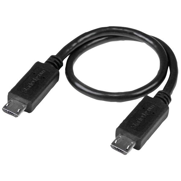 LEAD OTG MICRO USB-MICRO USB M/M 0.2M UUUSBOTG8IN StarTech.com製｜電子部品 ...