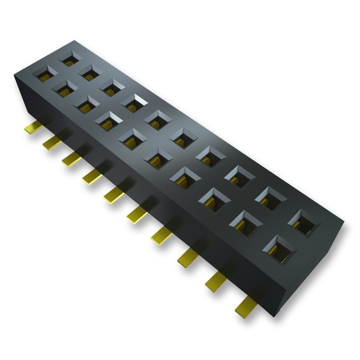 SOCKET 1.27MM VERTICAL SMT 10WAY CLP-105-02-F-D-TR Samtec Inc.製｜電子部品 ...