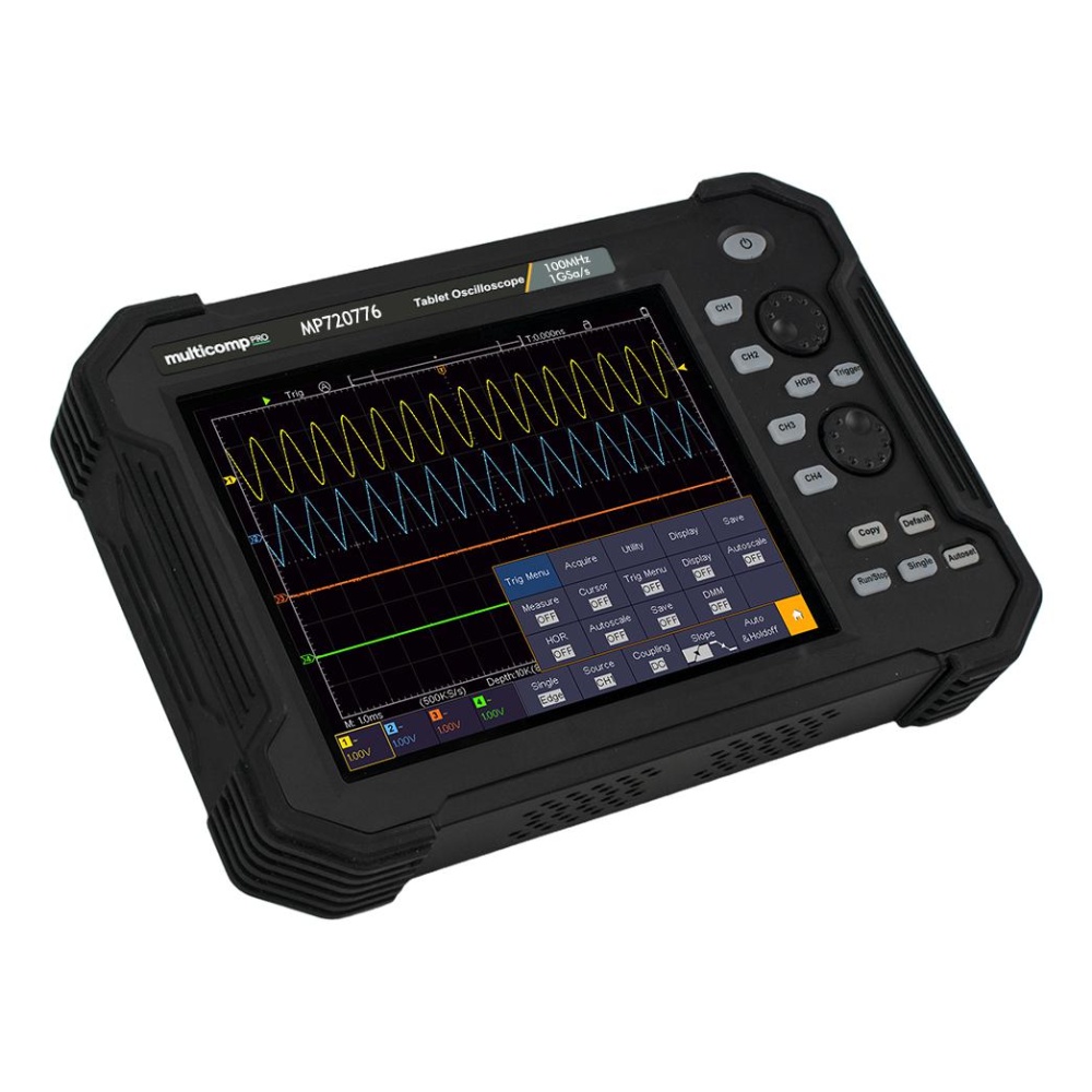 OSCILLOSCOPE 4CH 100MHZ 1GSPS MP720776 MULTICOMP製｜電子部品・半導体通販のマルツ