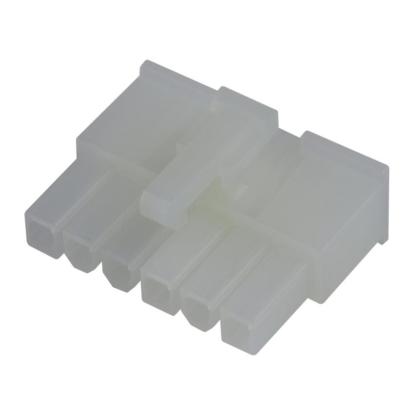 CONNECTOR HOUSING RCPT 6POS 4.2MM 39-01-4060 モレックス製｜電子部品・半導体通販のマルツ
