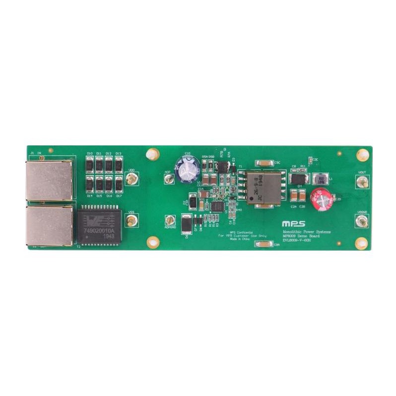 EVAL BOARD POE PD W/FLYBACK CONTROLLER EVL8009-V-00H Monolithic Power ...