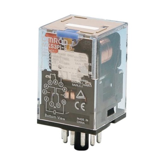 POWER RELAY 3PDT 230V 10A SOCKET MKS3PI-5 AC230 OMRON製｜電子部品・半導体通販のマルツ