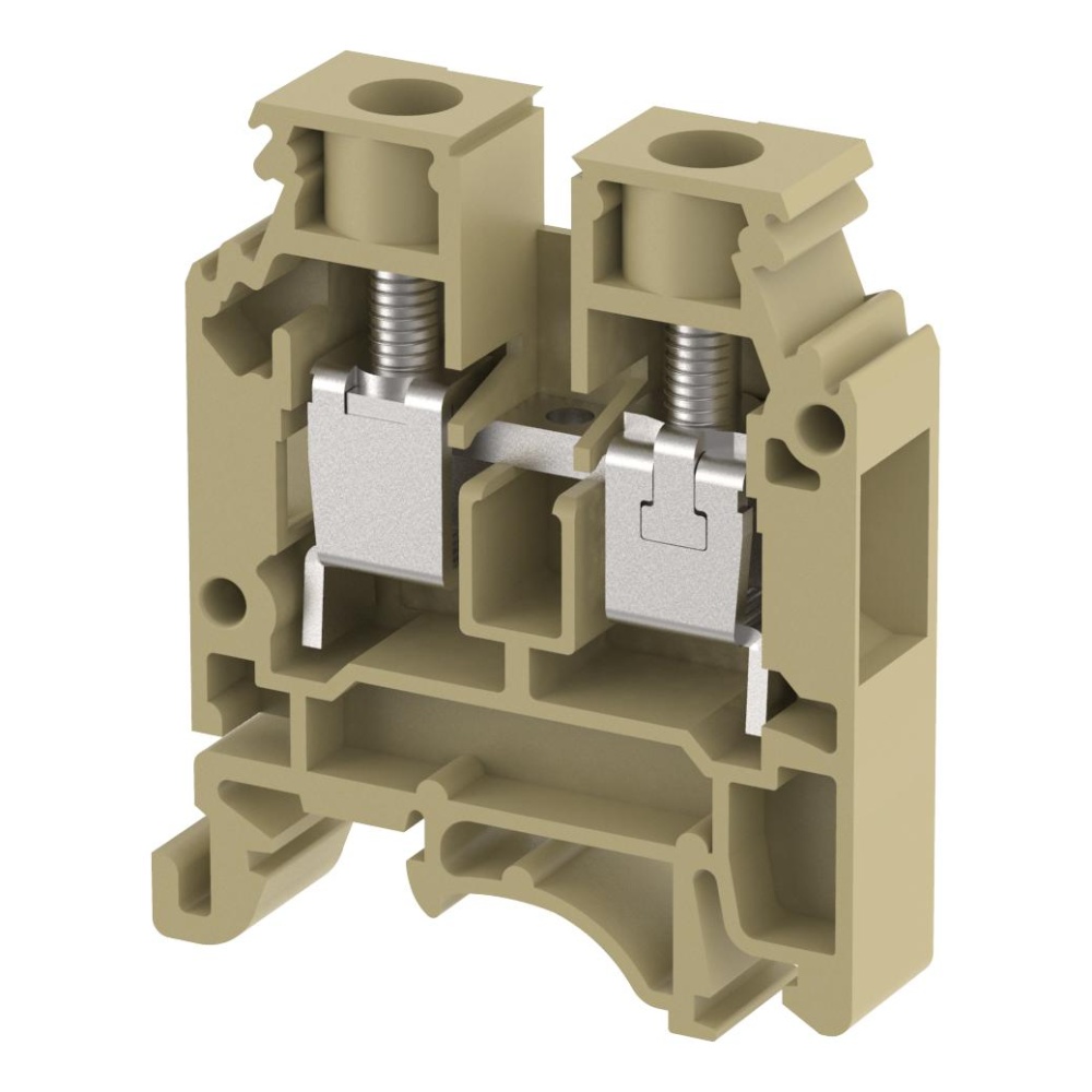 TERMINAL BLOCK DIN RAIL 2POS 6AWG KUT10N / BEIGE ELKAY製｜電子部品・半導体通販のマルツ